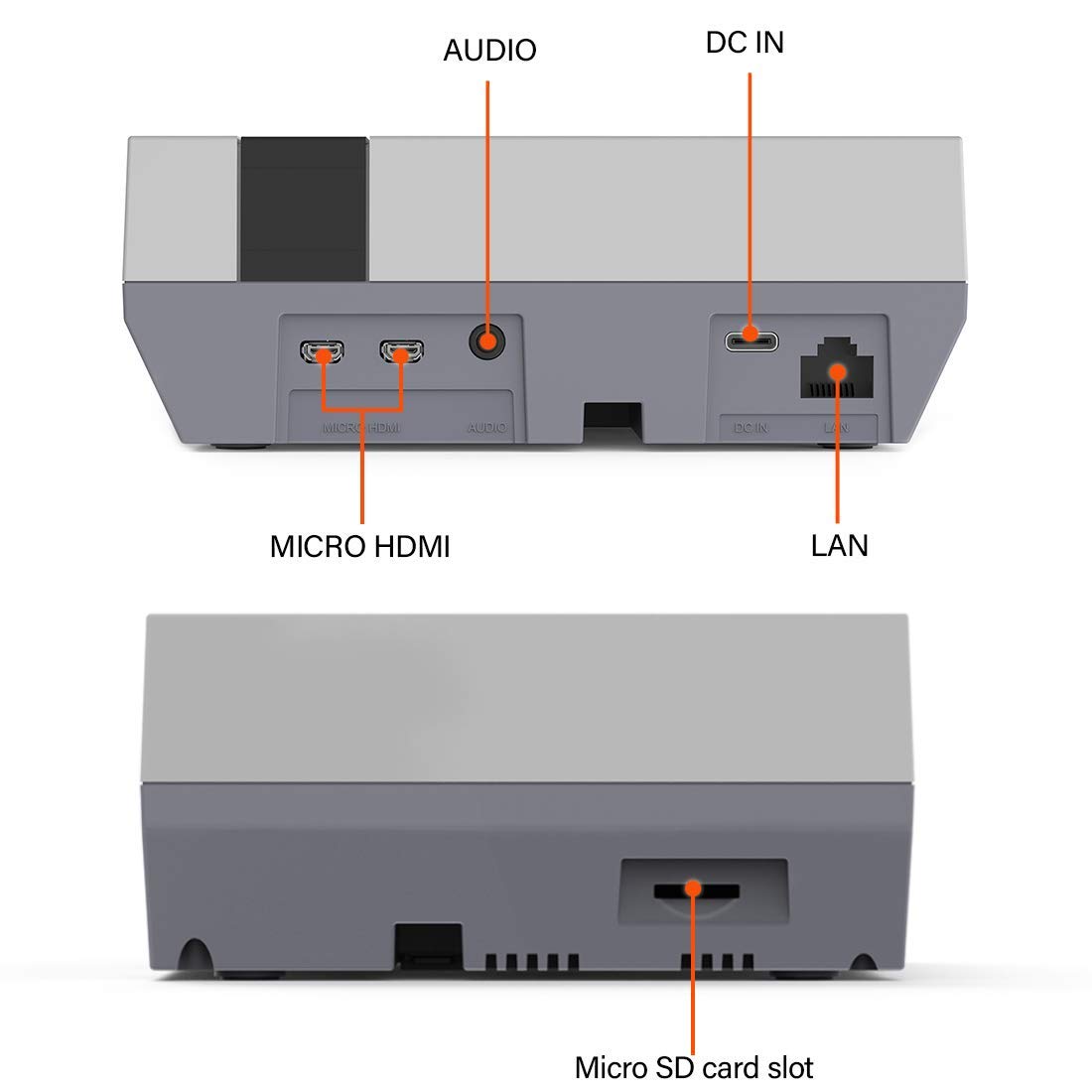 RETROFLAG NESPi 4 CASE, Pi 4 Case with SSD CASE, HDMI Cable & Cooling Fan & Heatsinks for Raspberry Pi 4 Model/Pi 4B