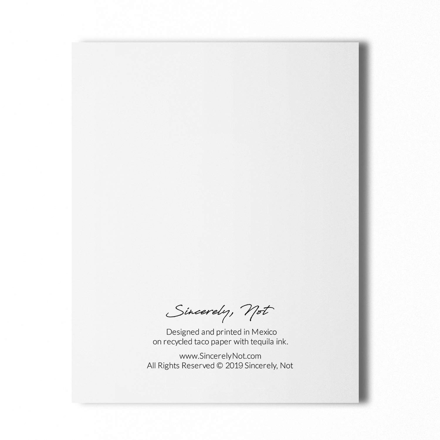 Sincerely, Not Motivational Quote Wall Art Print Poster - Decide What It Is That You Want -UNFRAMED- Modern Inspirational Home Office Artwork - Positive Affirmation Wall Bedroom Mantras