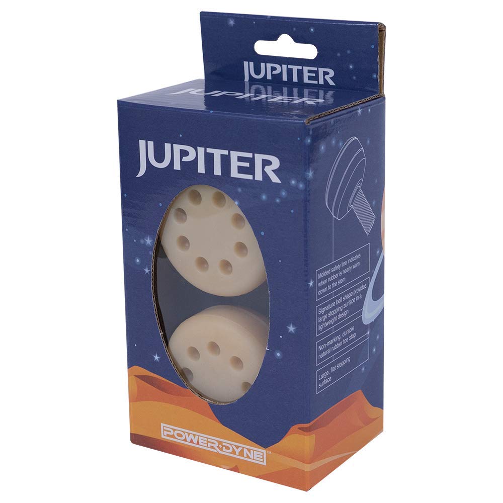Quad Roller Skating Jupiter Toe Stops (Sold in Pairs)