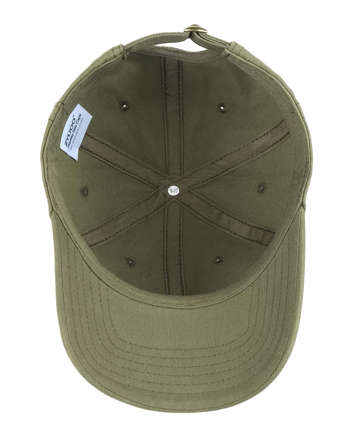 Zylioo Small Size Breathable Ball Cap,Pre-Curved Bill Baseball Hat for Petite Head,Adjustable Sun Protection Cap