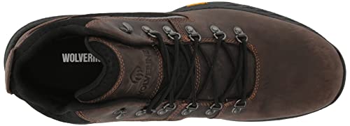 Wolverine Men's Guide Ultraspring Waterproof Construction Boot, Gravel, 10 X-Wide
