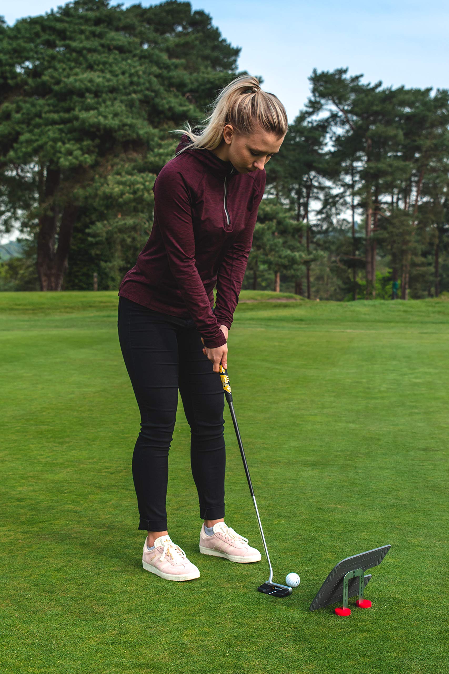 PuttOUT Golf Putting Mirror Trainer and Alignment Gate
