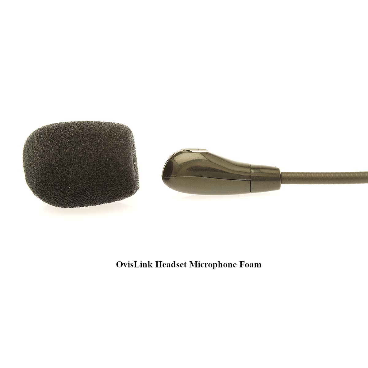 OvisLink NEC Phone Headset with Noise Canceling, Built-in Acoustic Shock Protection & Include RJ9 Quick Disconnect Cord | Call Center Headset Compatible with All NEC Telephones, HD Voice