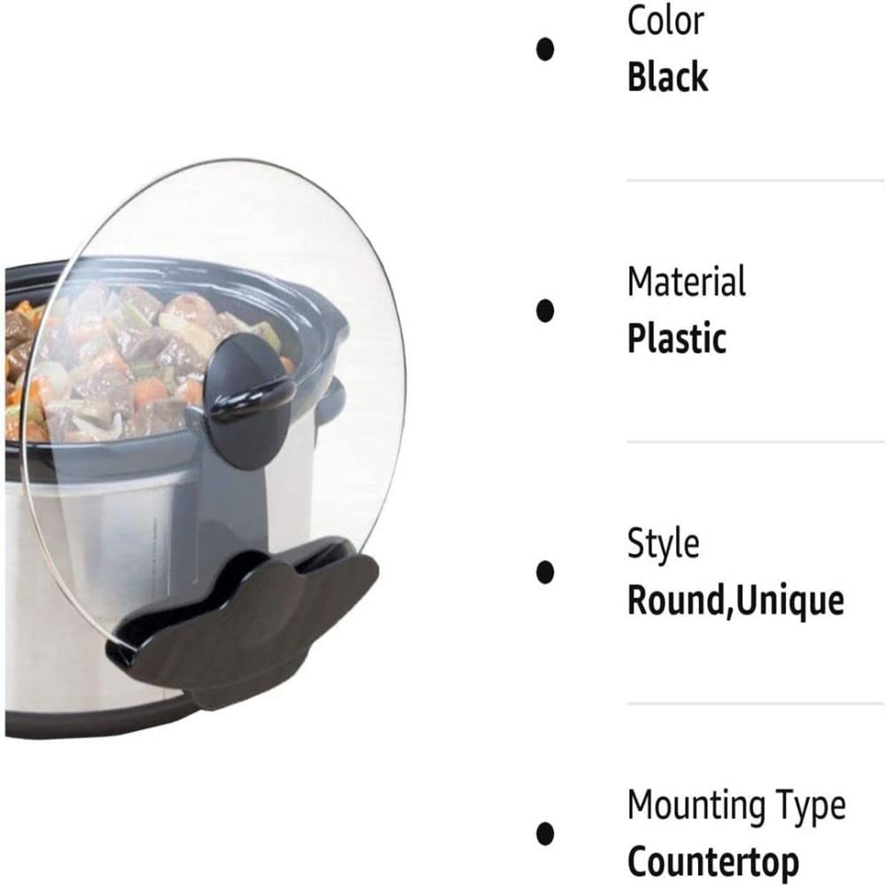 Reusable Lid Pocket Slow Cooker Lid Holder, for Crock-Pot 7-Quart - Microwave Safe Cooking Accessories