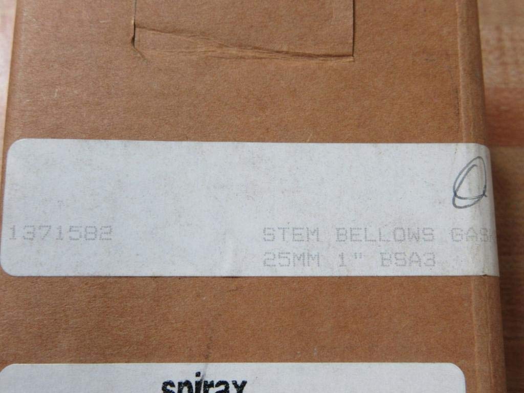 Spirax Sarco 1371582 Stem Bellows Set IM-P137-02