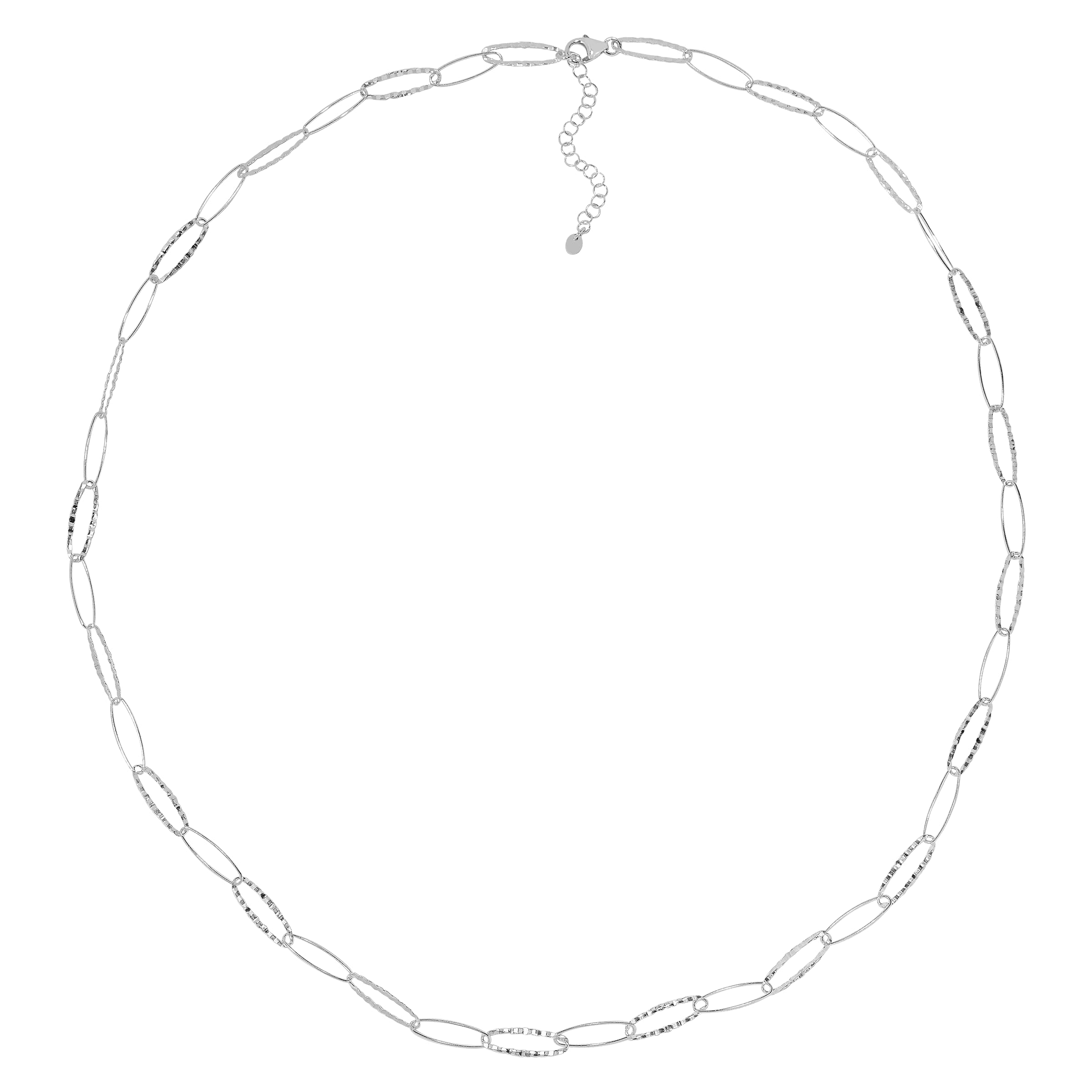 Silpada 'All in the Mix' Chain Necklace in Sterling Silver, 28" + 2"