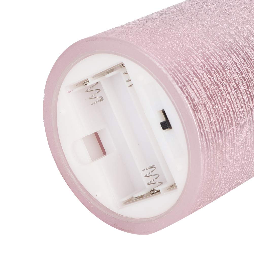 Simlug Flameless LED Light for Seasonal & Festival Celebration, Battery Operated, Pink(L(7.5x15cm))