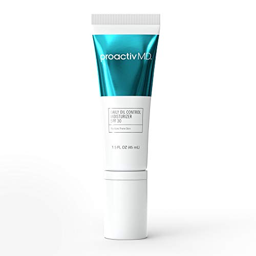 ProactivMD Daily Oil Control Face Moisturizer With Sunscreen SPF 30 - Face Sunscreen For Sensitive Skin, Acne Prone Skin and Hydrating Sun Skin Care, 1.5 oz