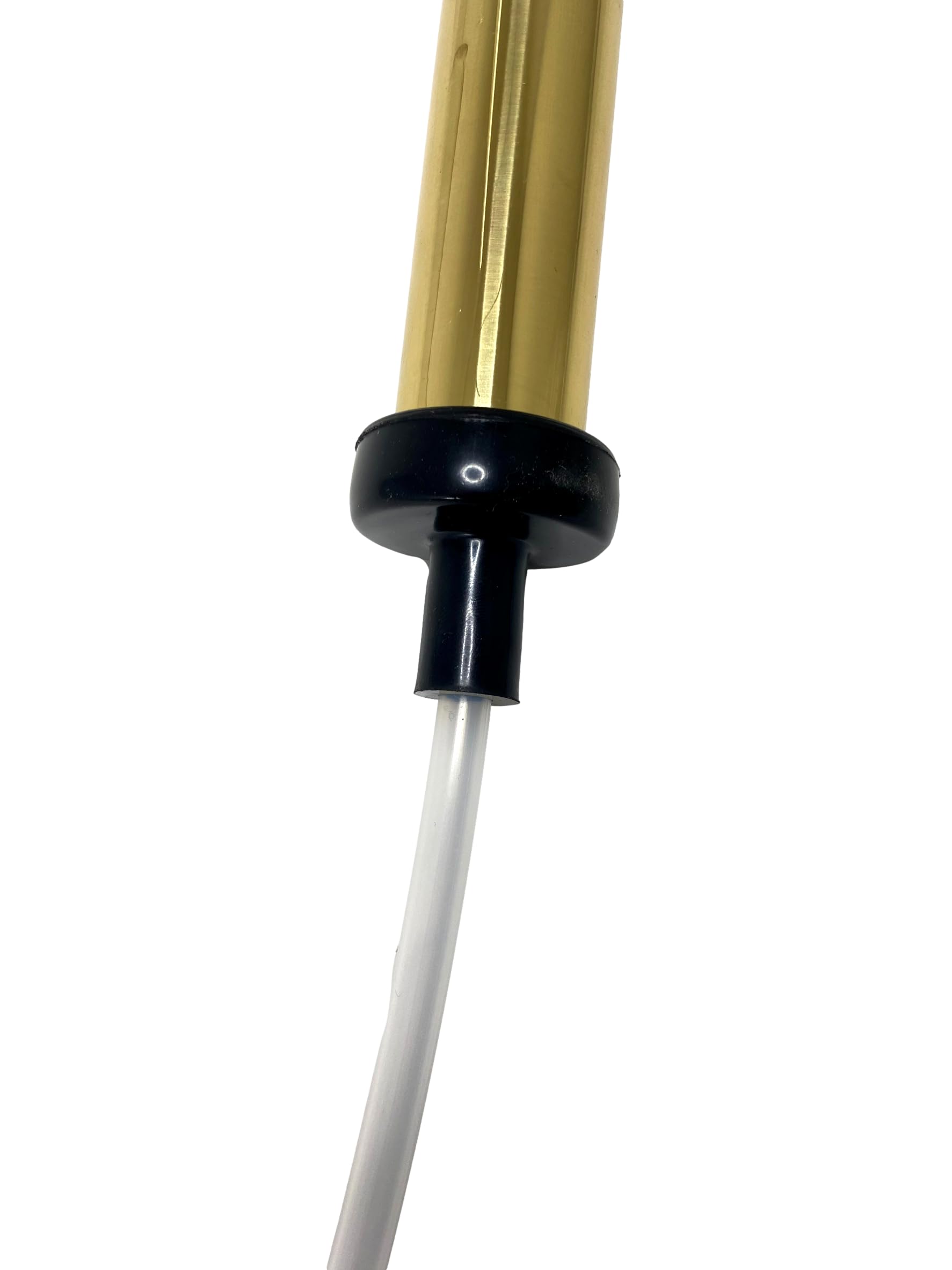 Pactrade Marine Engine Manual Oil Change Extractor Solid Brass Easy to Use Hand Pump Self-Priming Action - 9 Inches Long Perfect for Boats, Off-Road Vehicle, RVs, Auto