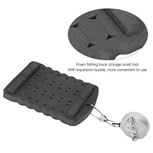 Tgoon Accessory Fishing Hook Hanging Board, 2.7cm/1.06inch Foam 57cm 6.5x8.5cm/2.56x3.35inch