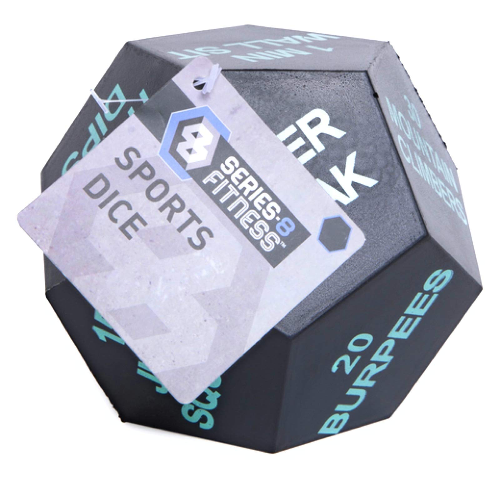 SCIHDETR Series 8 Fitness 12-Sided Exercise dice