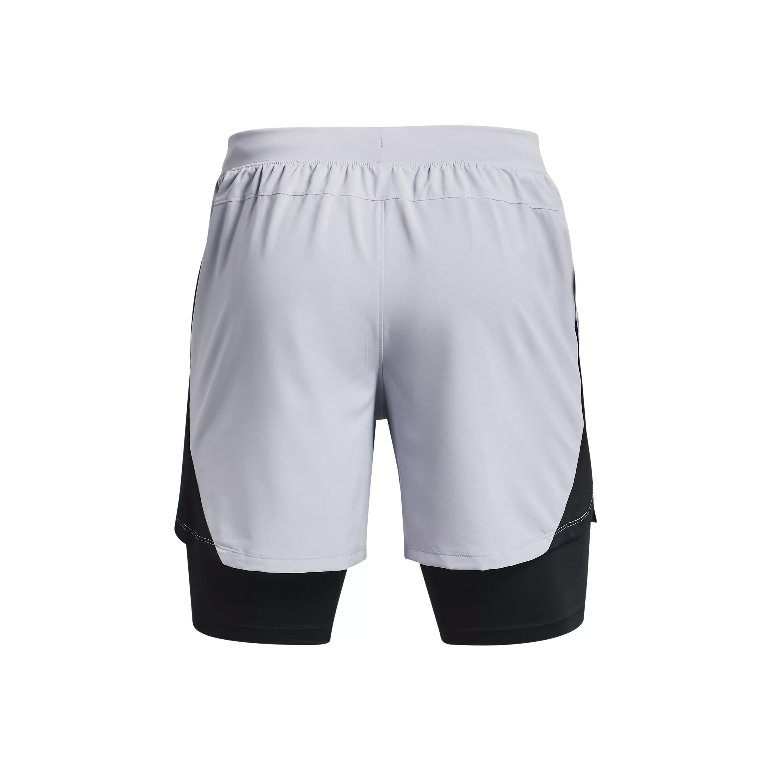 Under Armour Mens Launch Run 5-inch 2-in-1 Shorts, (011) Mod Gray/Black/Reflective, X-Large