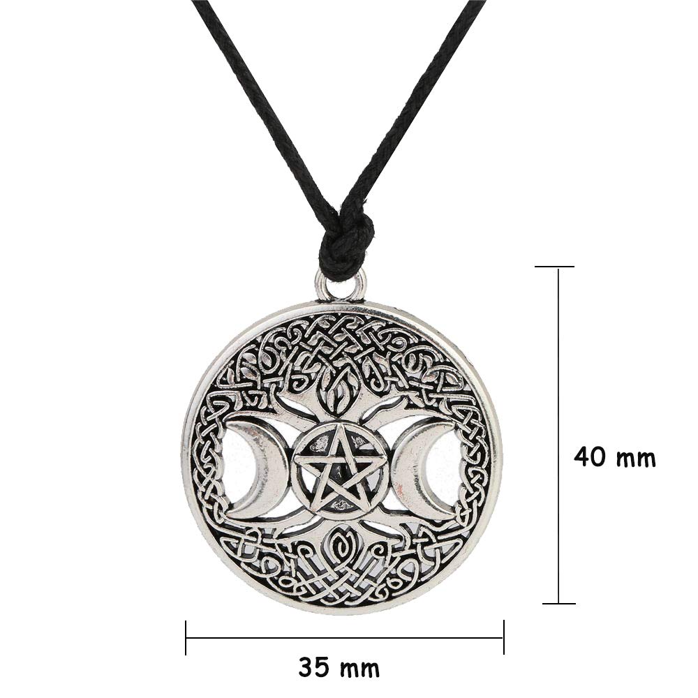 STARCHENIE Tetragrammaton Necklace Pentacle Pentagram Pendant Talisman Amulet Jewelry