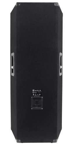 Rockville RSG15.24 Dual 15β 3000 Watt 3-Way 4-Ohm Passive DJ/Pro Audio Speaker