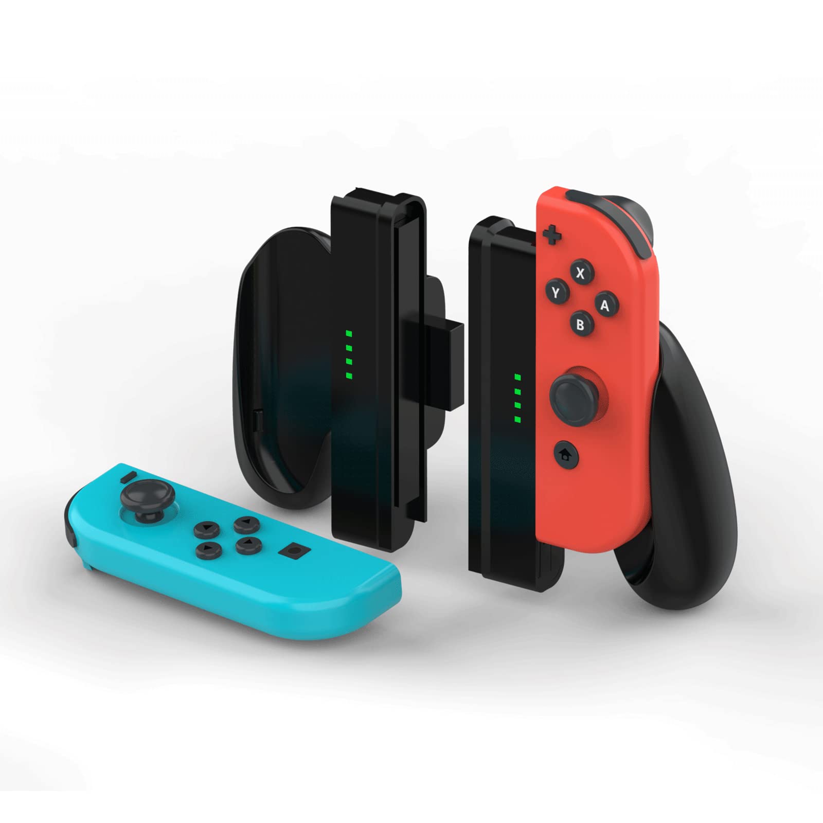Switch controllers joy-con Comfort Grips for Nintendo Switch/Switch OLED 2021 JoyCons Controllers Black