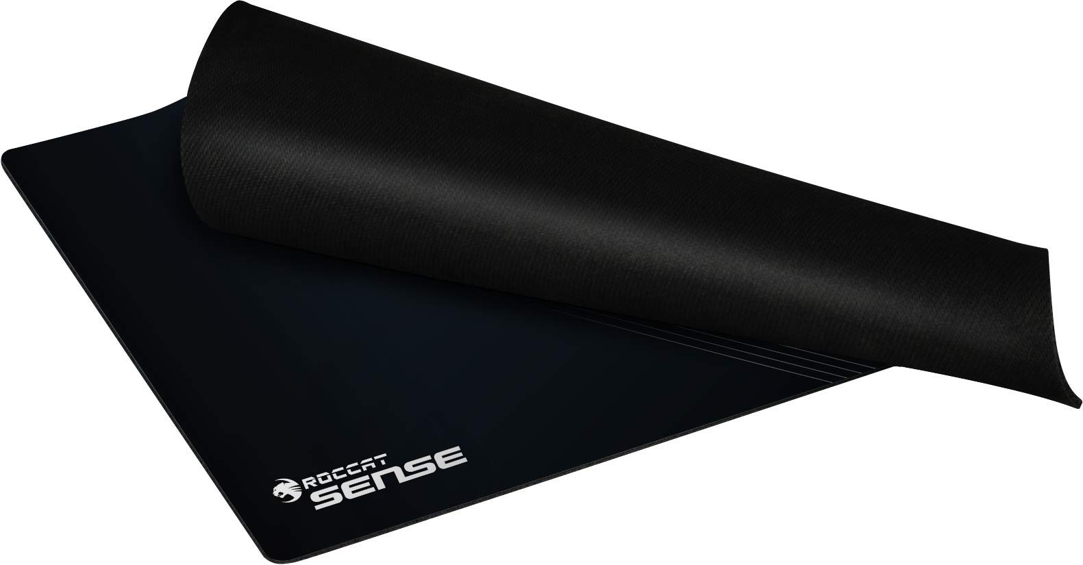 ROCCAT Sense Vital Force XXL PC Gaming Mousepad High Precision, Non Slip Back, Extended Keyboard Desktop Mouse Pad with Stitched Edges, Smooth, 2mm Thickness, Black