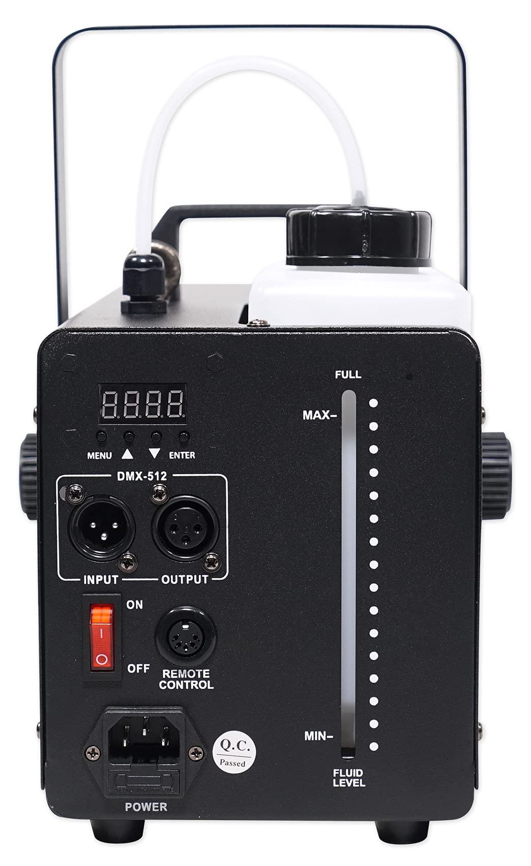 Rockville R1200L Fog/Smoke Machine w LED's, 7 Channel DMX+2 Remotes+Gallon Fluid