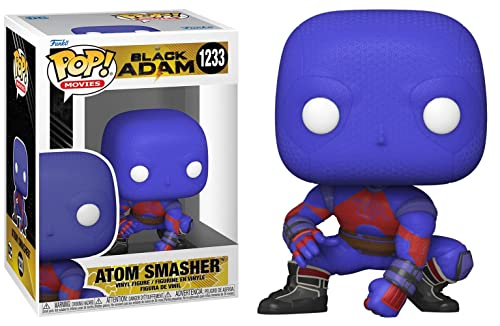 POP DC Heroes: Black Adam - Atom Smasher Funko Vinyl Figure (Bundled with Compatible Box Protector Case), Multicolor, 3.75 inches