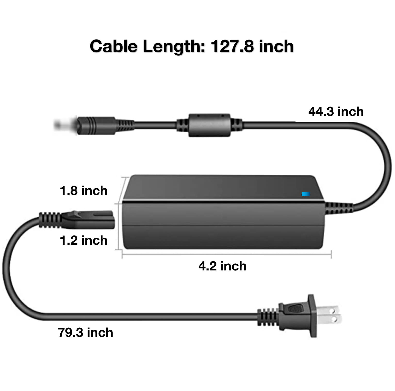 Onerbl® New 19V 3.0A - 3.4A AC/DC Adapter Replacement for Harman Kardon HKOS4 HKONYXSTUDIOG4 HK Onyx Studio 4 ONYX4 Wireless Bluetooth Speaker Harman/kardon HKOS4BLKAM HKOS4BLKBSG 19VDC Power Supply