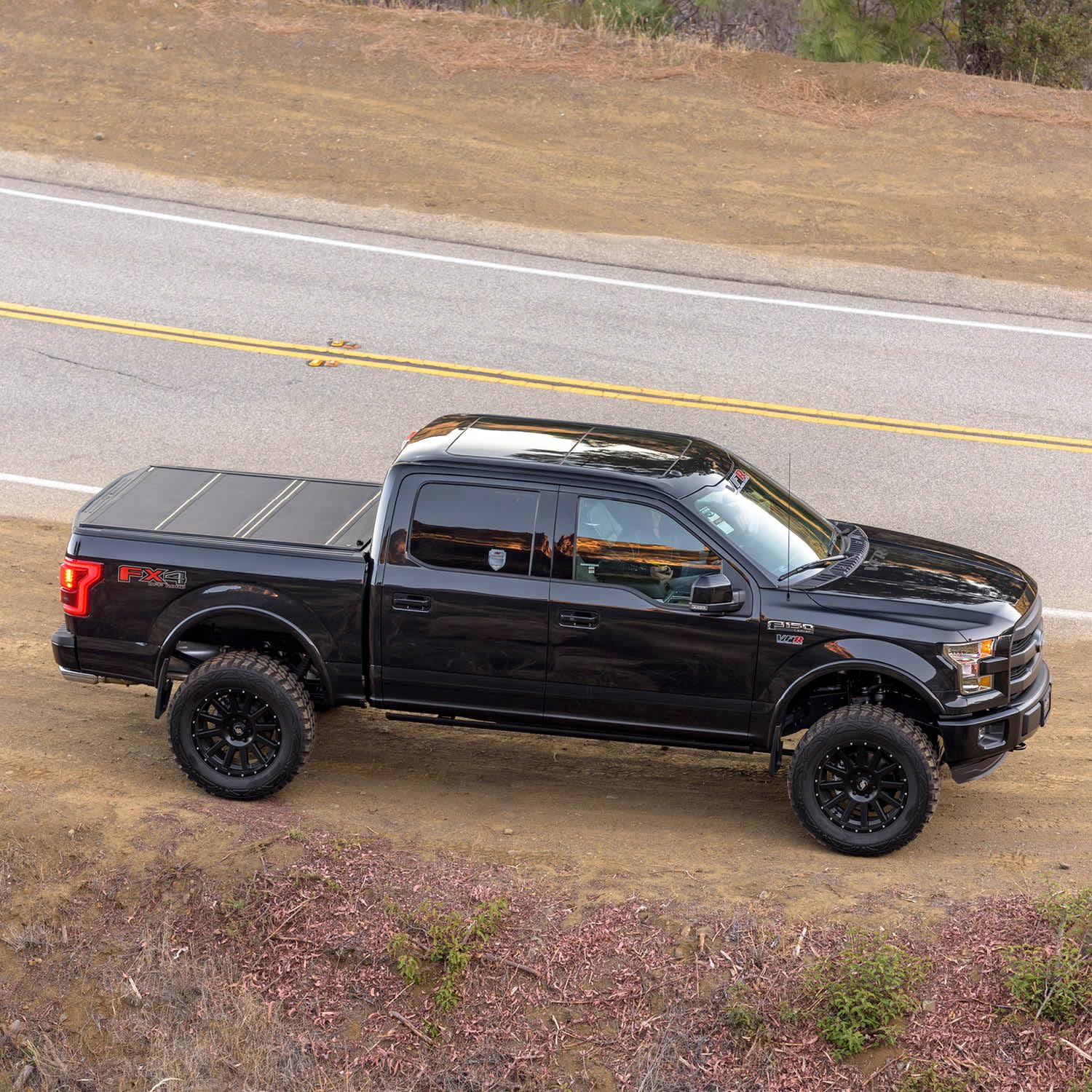 RealTruck BAK BAKFlip MX4 Hard Folding Truck Bed Tonneau Cover | 448307 | Fits 2004 - 2014 Ford F-150 6' 7" Bed (78.8")