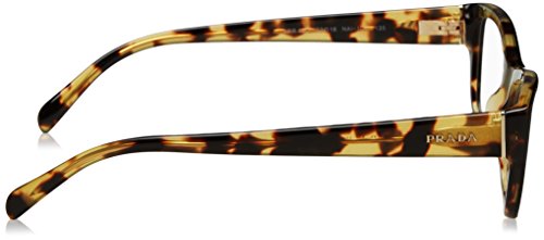 Prada PR 18OV - NAI1O1 Eyeglass Frame HERITAGE TOP BLACK/MEDIUM HAVANA w/DEMO LENS 52mm