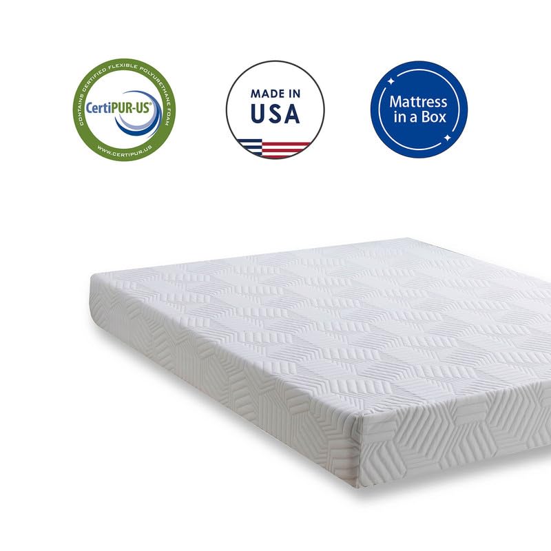 PONNYC 12 Inch King Size Mattress Gel Memory Foam Mattress Double Mattress,Pressure-Relieving and Cooling Bed,Medium-Plush Mattress & Low Motion Transfer,Certipur-US Certified,King