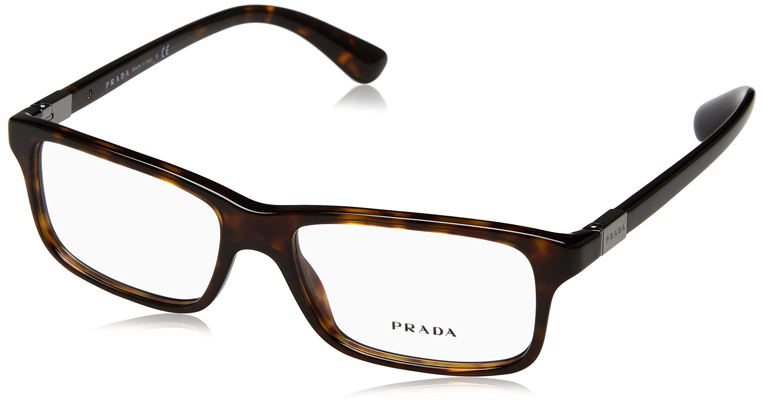 Prada PR06SV Eyeglass Frames 2AU1O1-54 - Havana PR06SV-2AU1O1-54