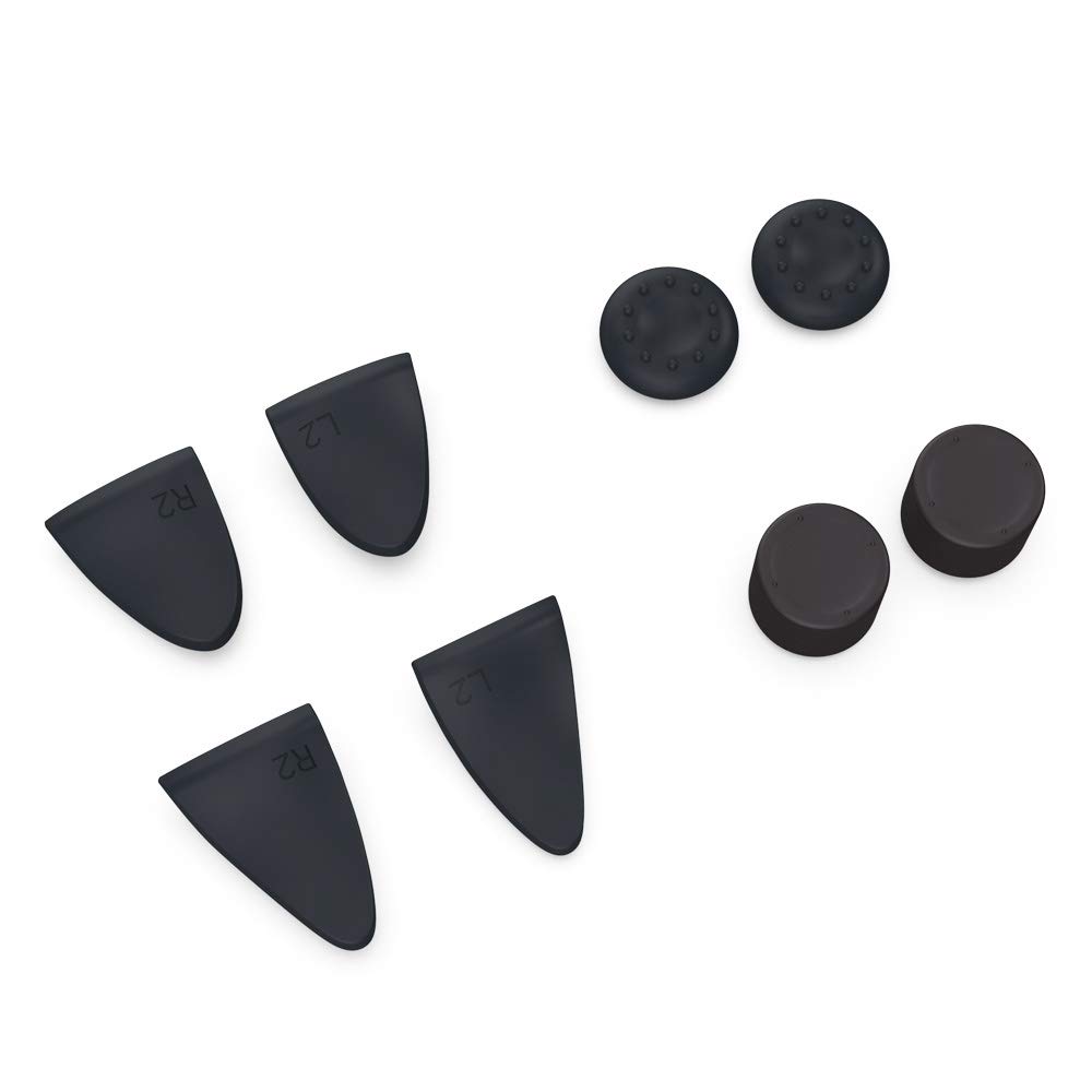Replacement Trigger Extenders with Thumb Grips kit for PS5 Controller Gamepad