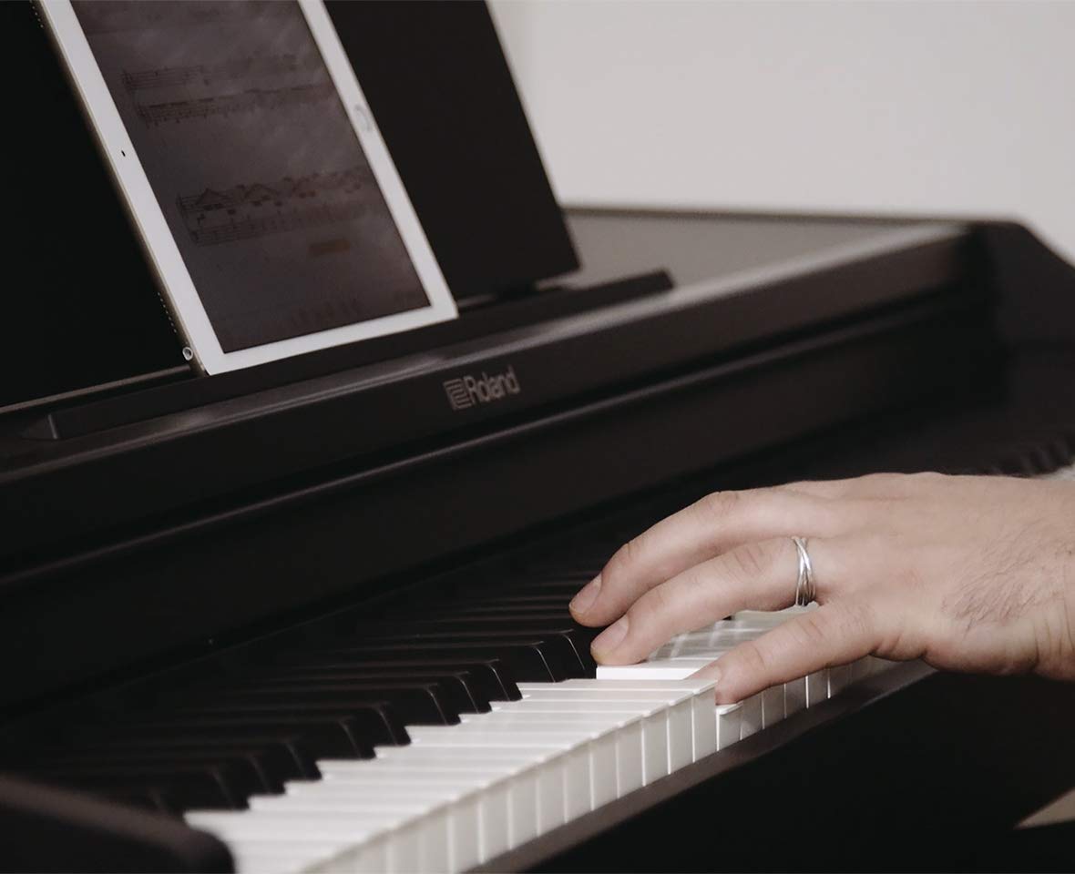 Roland RP102 88-key Weighted Keyboard Digital Piano with Bluetooth, Black