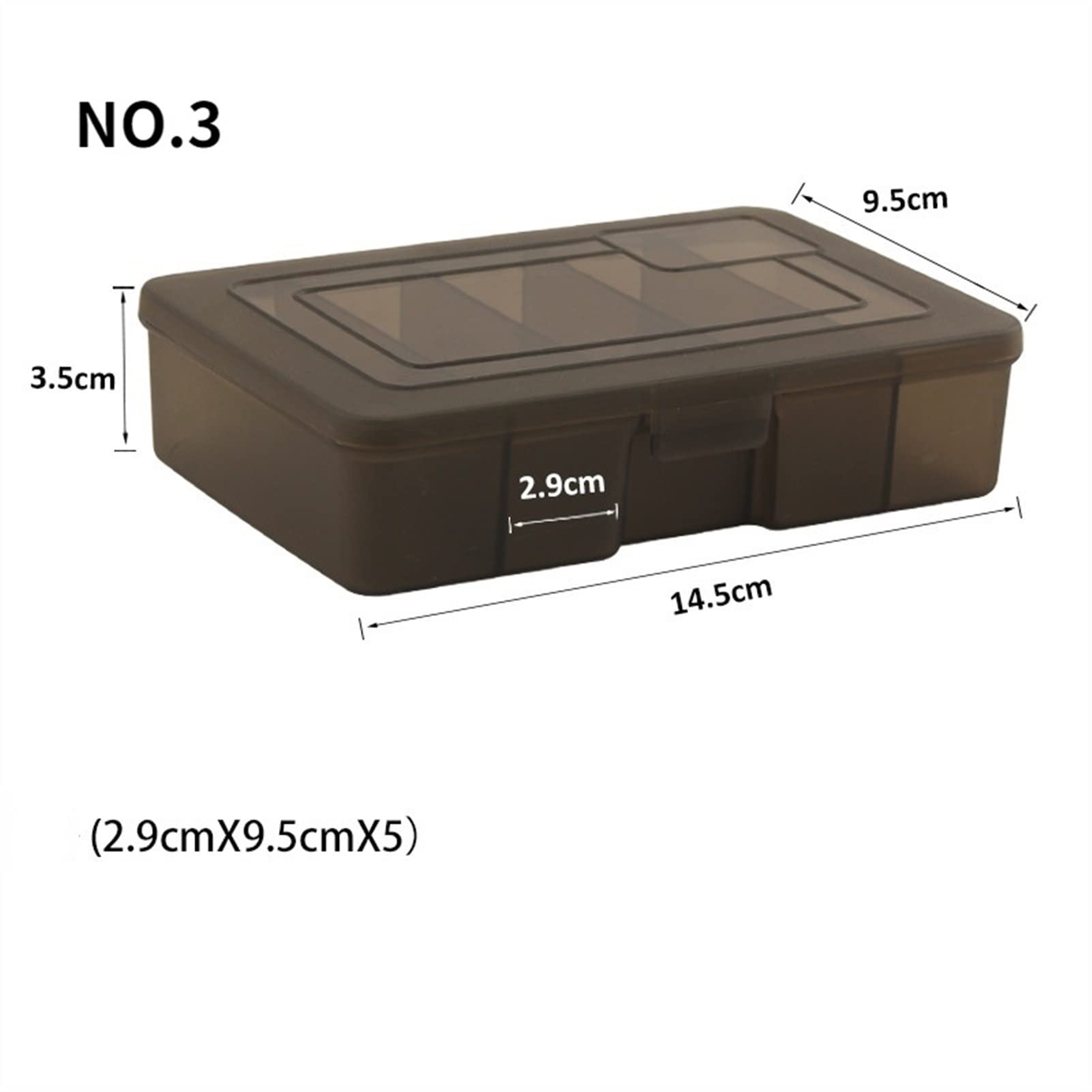 wangpeng Lure Box Fake Bait Storage Box Fishing Tools Fishing Box for Storing Fishing Tools (Color : NO.3 1PCS)