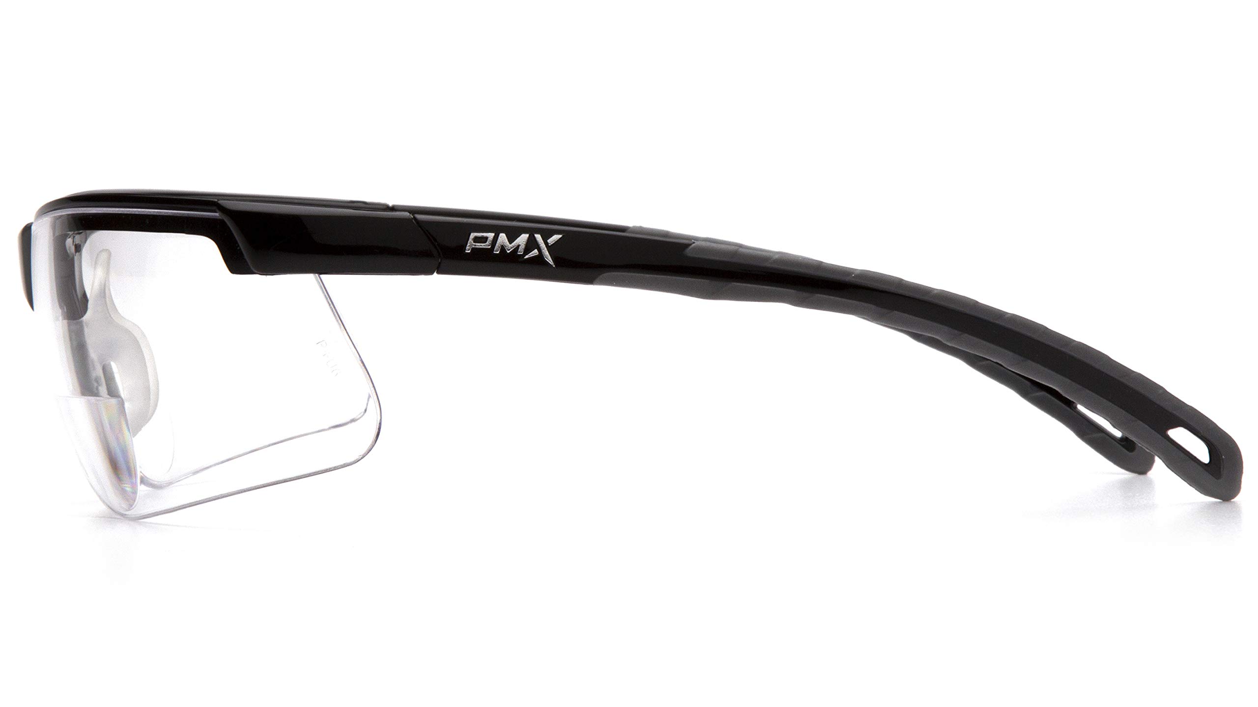 Pyramex Safety SB8610R25 Ever-Lite Reader Black Clear +2.5, one size