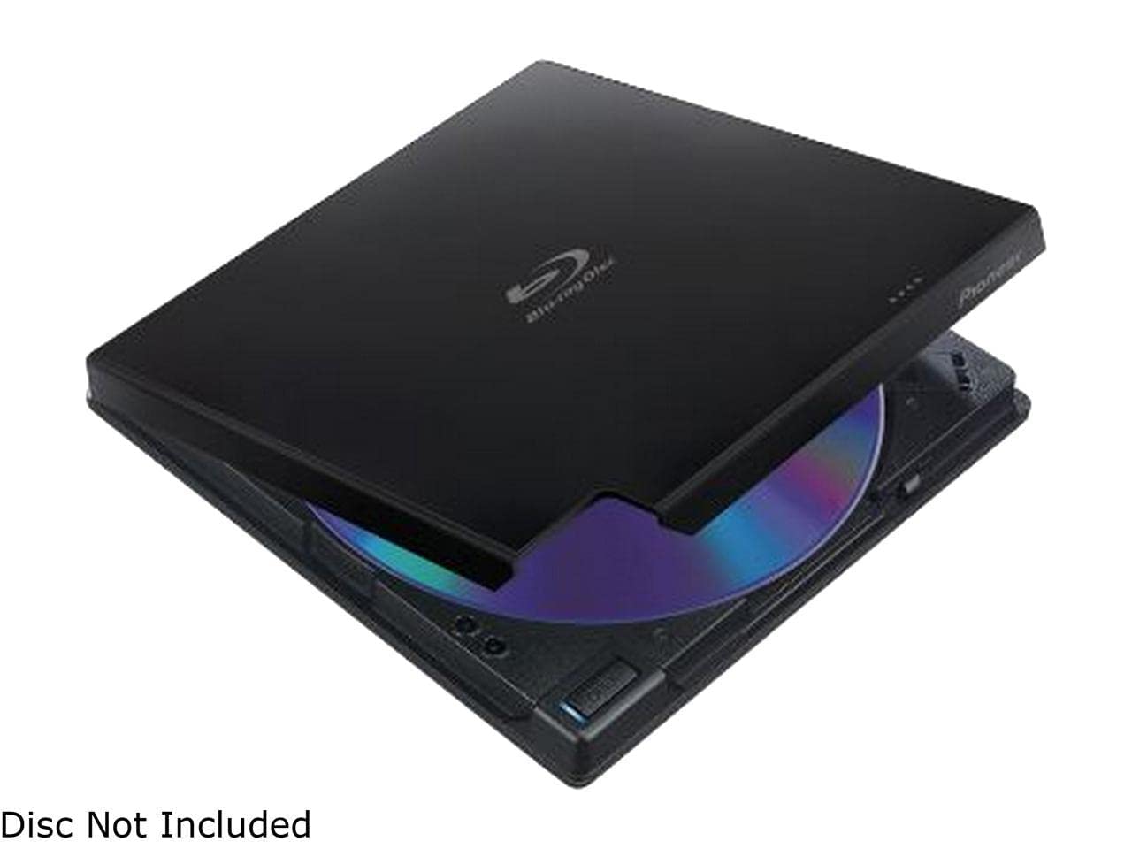 Pioneer Electronics BDR-XD07UHD 6x Slim Portable USB 3.0 BD/DVD/CD Burner Supports 4K Ultra HD Blu-Ray, BDXL & M-Disc Format, Black