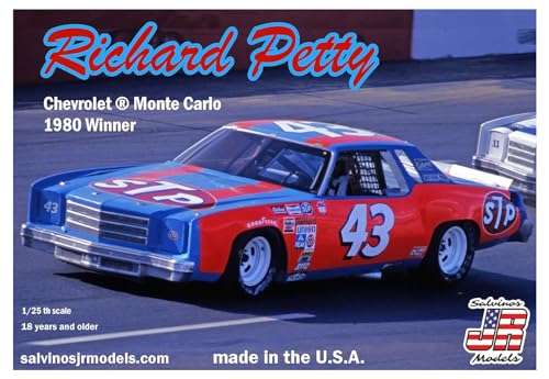 Salvinos Jr Models SJMRPMC1980N Nascar. Plastic Model kit
