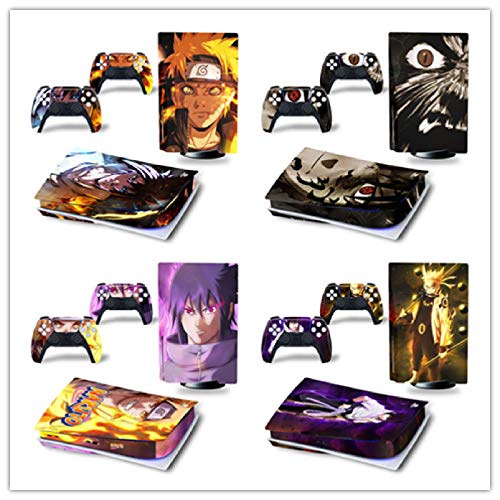 PS5 Skin for NarutoThis PVC Water-Proof StickerTo Protect The Playstaion 5 Disk Console and 2 Controllers Surfaces
