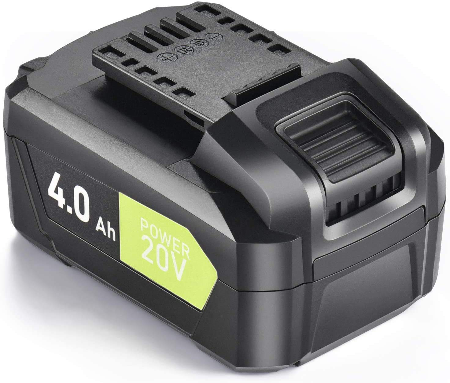 SnapFresh 20V Lithium Battery - 4.0Ah Li-ion Battery Packs for Cordless Tools, Long Life Battery Work with All Cordless Tools Only, Lithium-Ion Battery Support Fast Charging (BBT-DC40A)