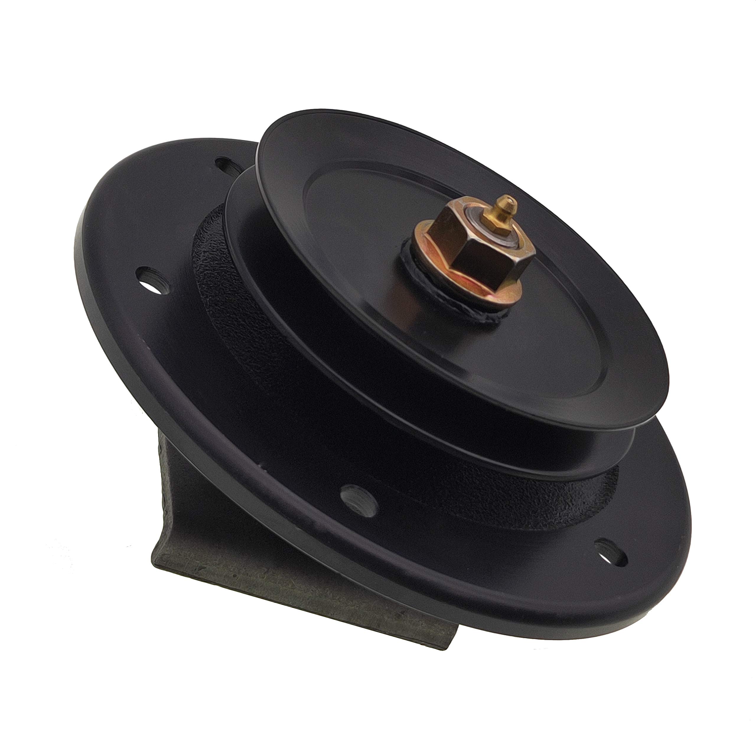 q&p Outdoor Power 99-4640 2-1/2 Blade Saddle Spindle Assembly Replaces Toro 994640 Oregon 82-676 Cast Iron for Outer Spindles (RH LH) on Toro Commercial Z Master Mowers with 62" Decks