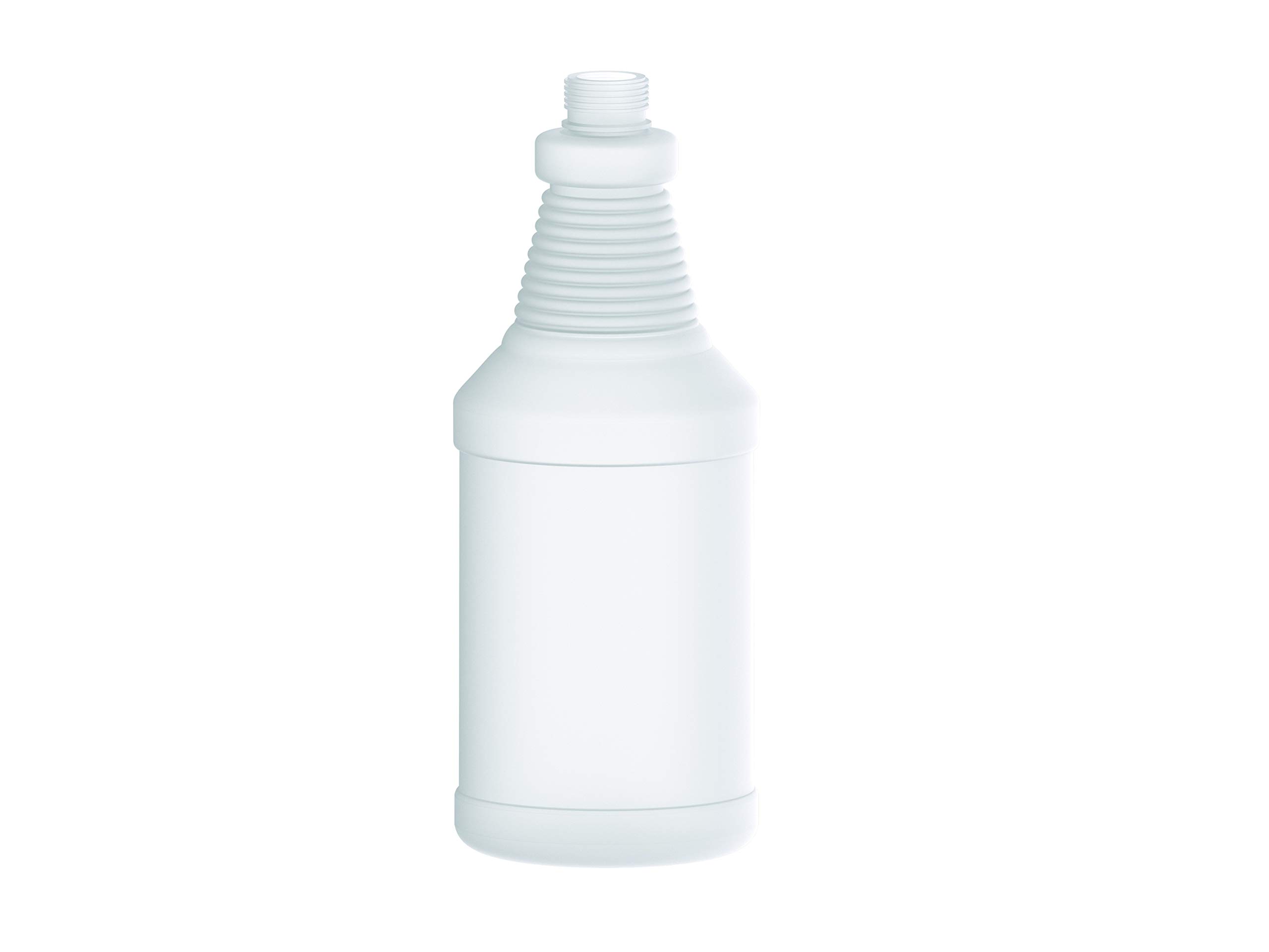Plastic Spray Bottles with Sprayers - 32 oz Empty Spray Bottles for Cleaning Solutions, Plant Watering, Animal Training and More - No Clog & Leak Proof Heavy Duty Spray Bottles with Sprayers - 4 Pack