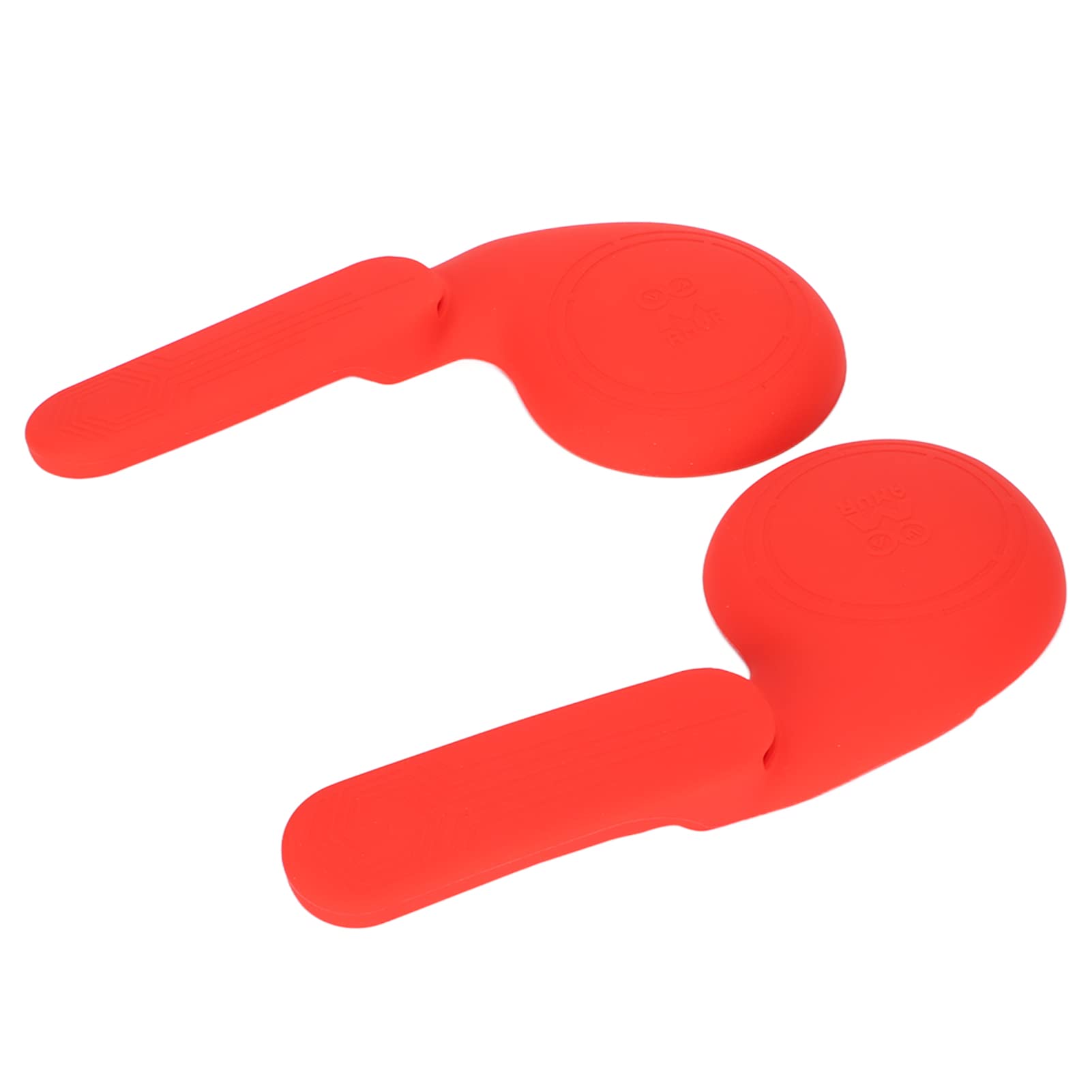 Silicone Earmuffs Replacement VR Silicone Earmuffs Enhance Earphone Sound Earphone Extension Cover for Oculus Quest 2(red)
