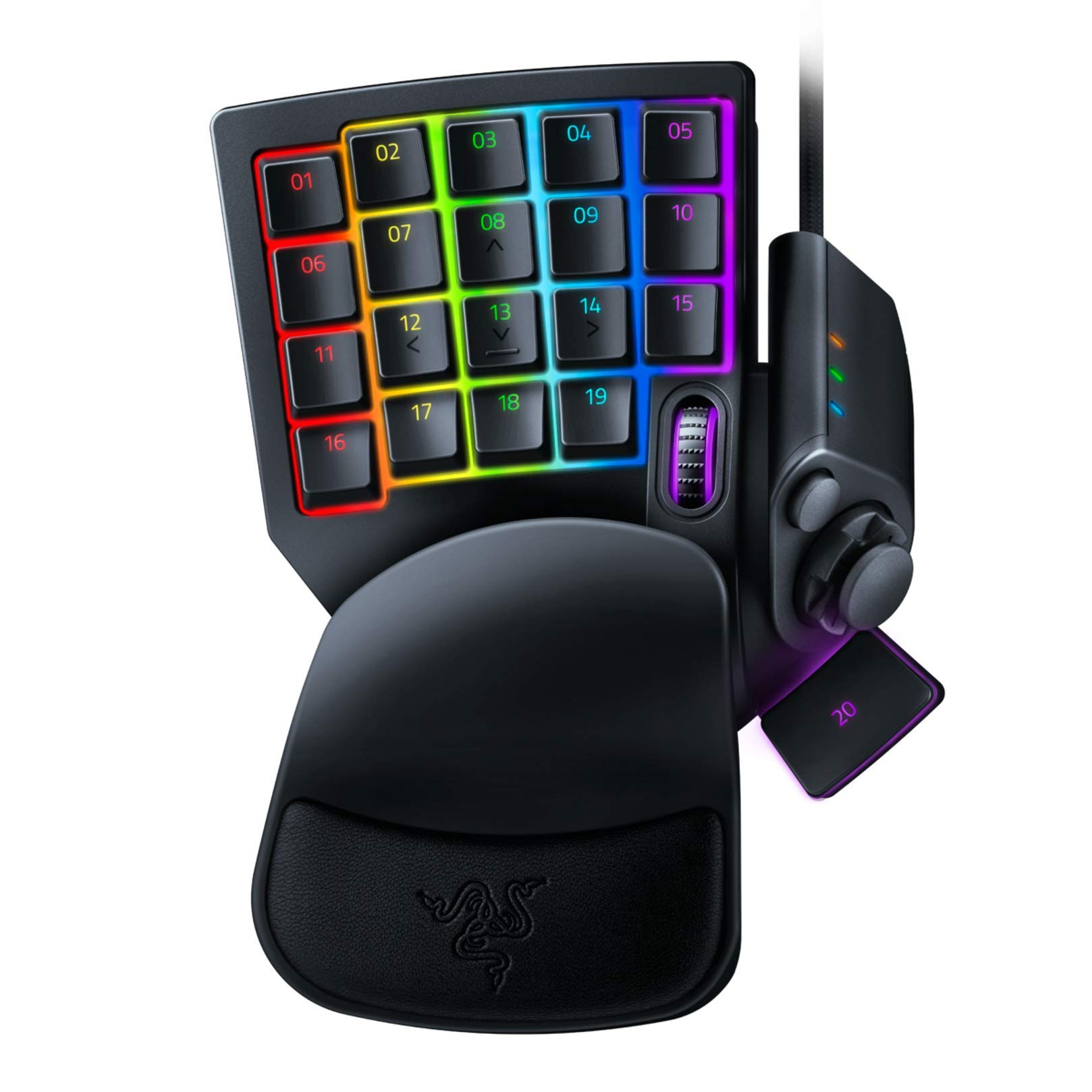 Razer Tartarus Pro Gaming Keypad: Analog-Optical Key Switches - Classic Black & Huntsman Elite Gaming Keyboard: Fastest Keyboard Switches Ever - Clicky Optical Switches - Classic Black