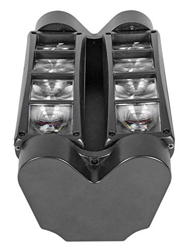 Rockville Spyder LED (8) Beam Moving Head Motorized DMX DJ/Party/Club Pro Light