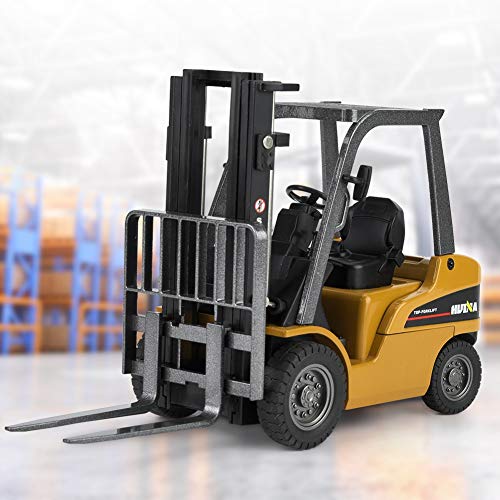 RiToEasysports 1:50 Engineering Car Model Childrens Alloy Forklift Vehicle Toys, Engineering Mixer Sets, Suitable for Children Boys