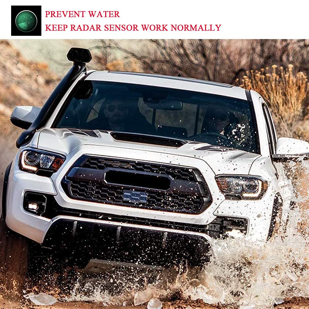 SETLUX Front Grille Garnish Radar Sensor Cover Replacement for Tacoma TRD PRO 2018 2019 2020 TSS Sensor Cover Replaces Part # 53141-35060