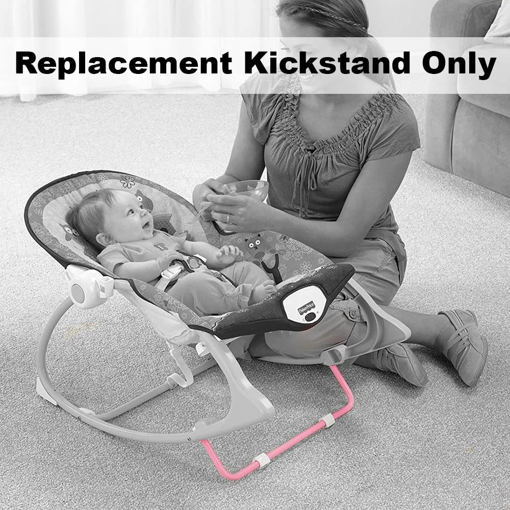 Replacement Part for Fisher-Price Infant to Toddler Rocker Sleeper - X7032 - Pink Owls - Replacement Kick Stand