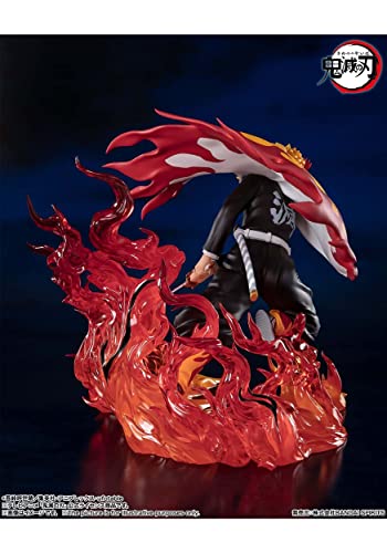 TAMASHII NATIONS - Demon Slayer: Kimetsu no Yaiba - Kyojuro Rengoku Flame Hashira, Bandai Spirits FiguartsZERO Collectible Statue