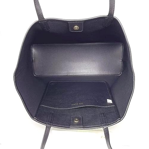 Tory Burch Black Geo Logo Tote Bag