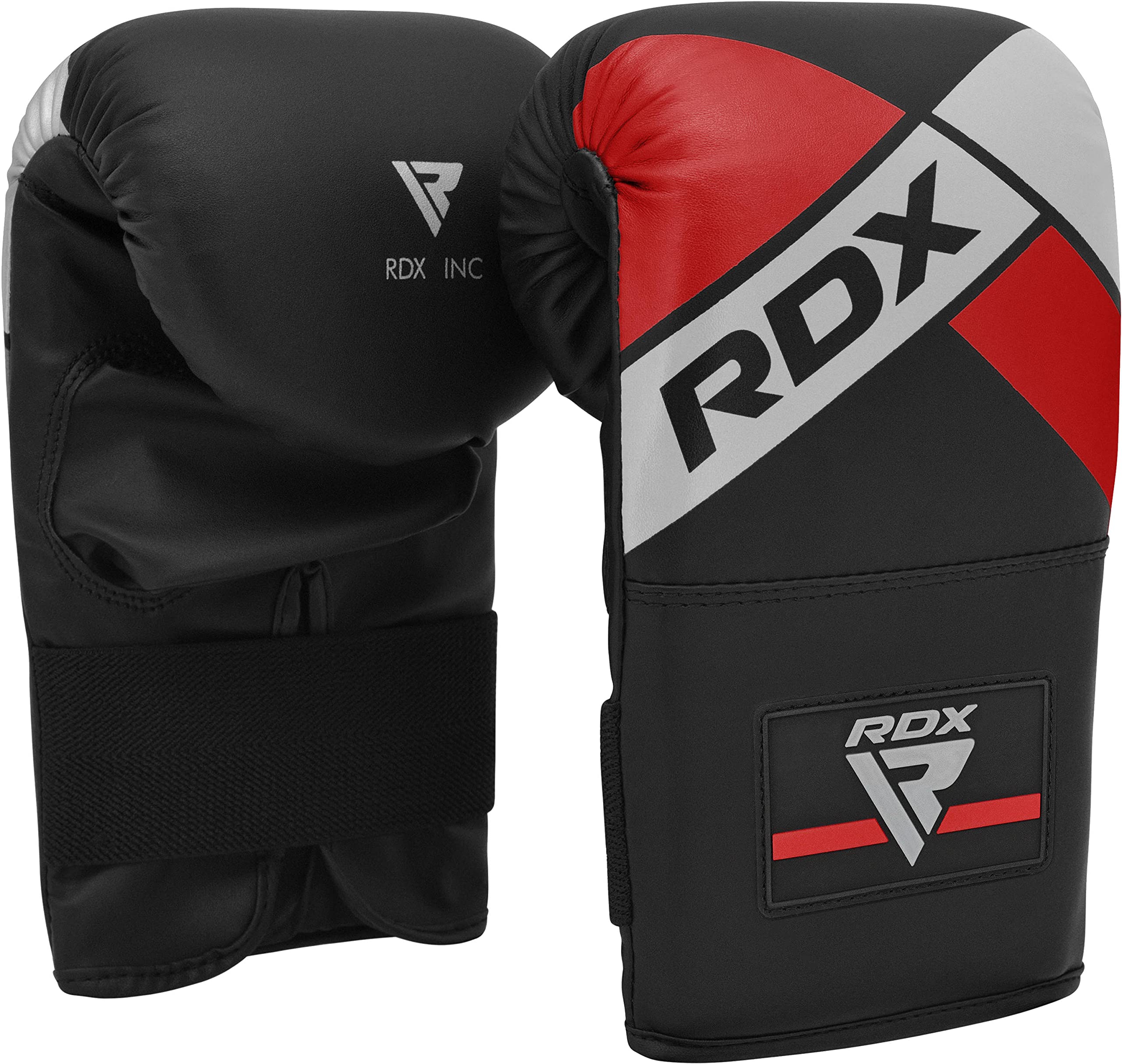 RDX Bag Gloves for Heavy Punching Training, Maya Hide Leather Punch Mitts for Boxing, Muay Thai, MMA, Kickboxing, Martial Arts, Ideal for Thai pad, Focus Pads and Double End Speed Ball Workout