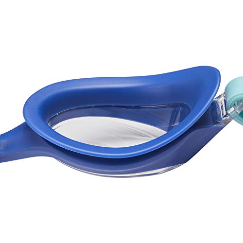 Speedo Unisex-Child Swim Goggles Super Flyer Ages 3 - 8 , Speedo Blue/Clear