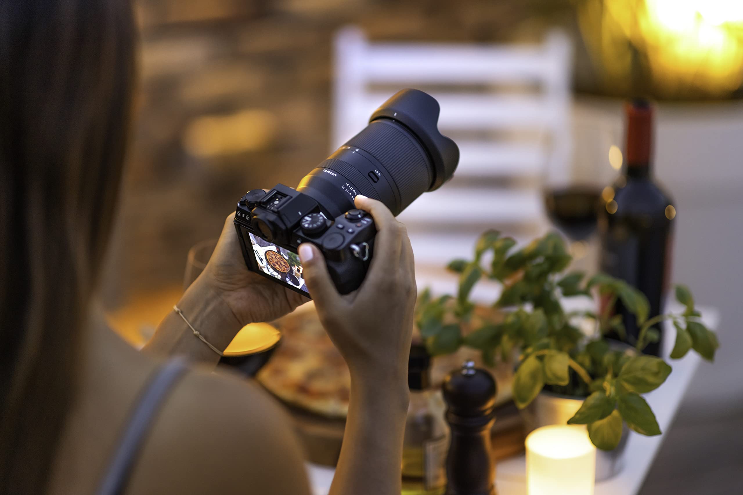 Tamron - 18-300mm F/3.5-6.3 Di III-A VC VXD - Zoom Lens for APS-C mirrorless FUJIFILM Cameras - Model B061X