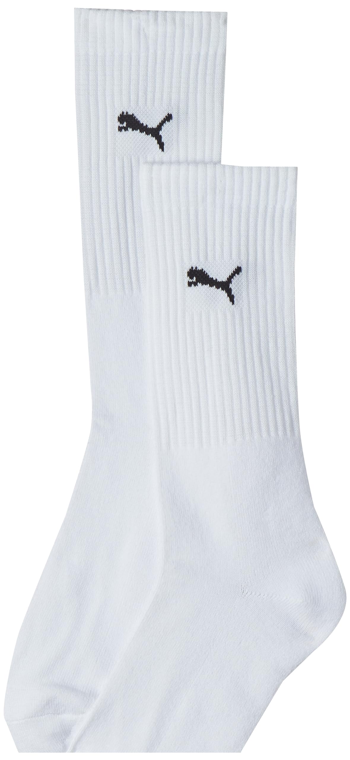 Puma Trainer Socks 3 Pair Pack/Mens Socks (10-12 US) (White)
