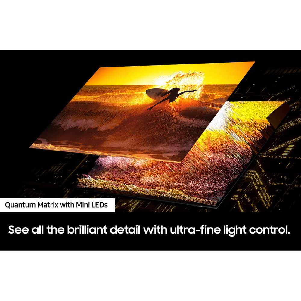 SAMSUNG QN65QN85CAFXZA 65 Inch Neo QLED 4K Smart TV 2023 (Renewed) Bundle with 2 YR CPS Enhanced Protection Pack